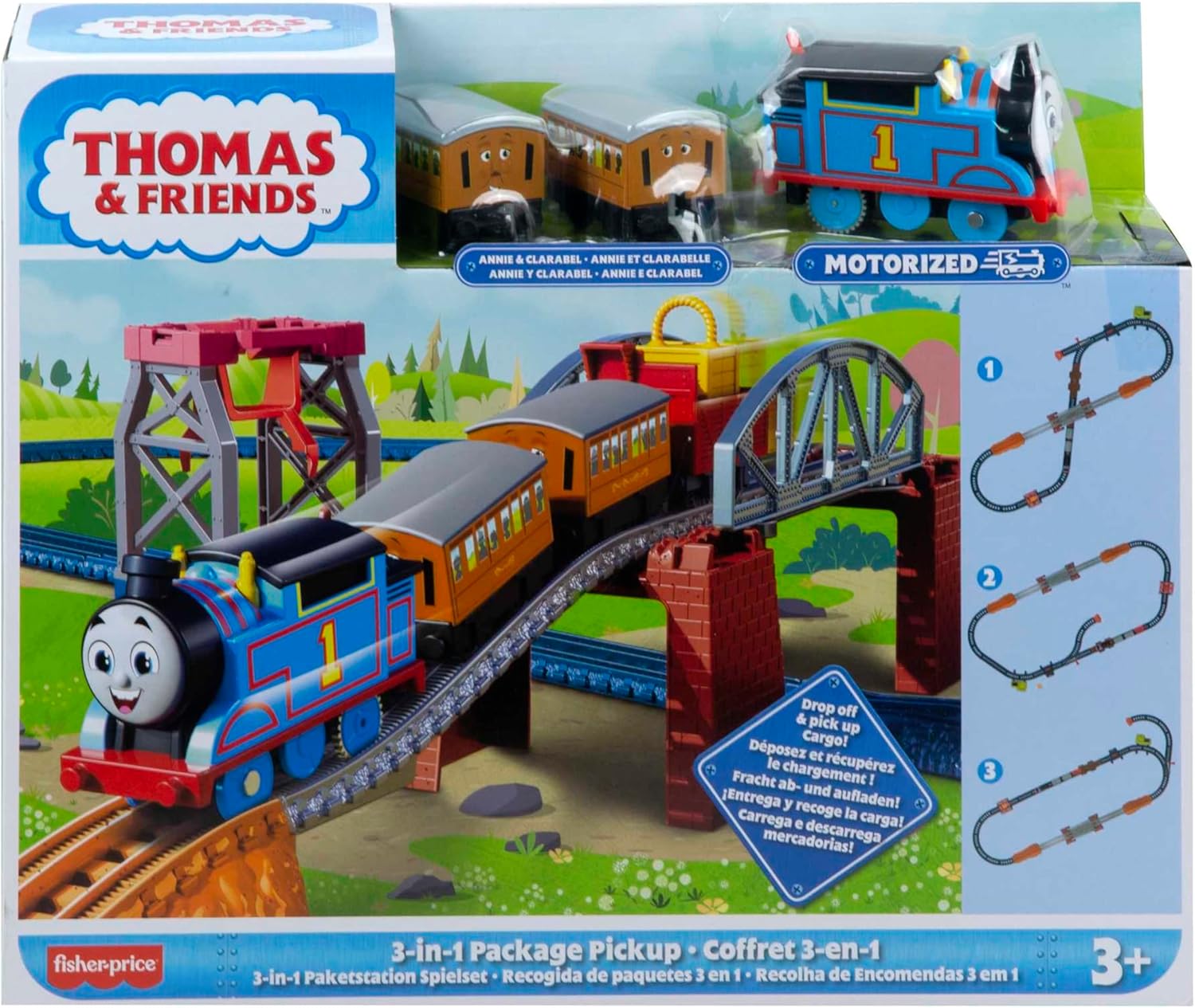 HGX64 Fisher-Price Thomas & Friends 3-in-1 Package Pickup – New Sun Racing