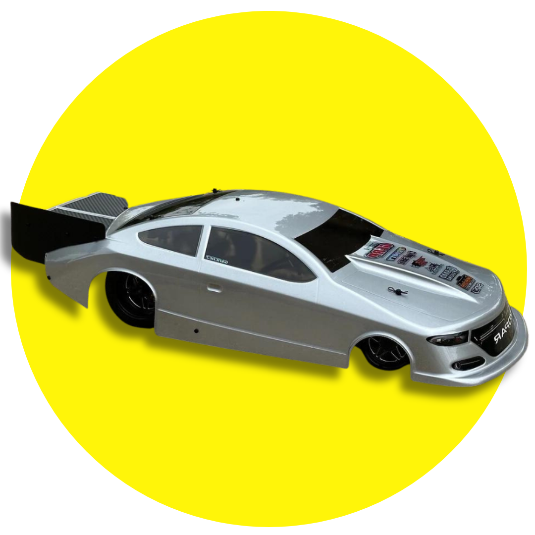Shark Bodies - Bullseye - .060 Real Street Body - Clear – New Sun Racing