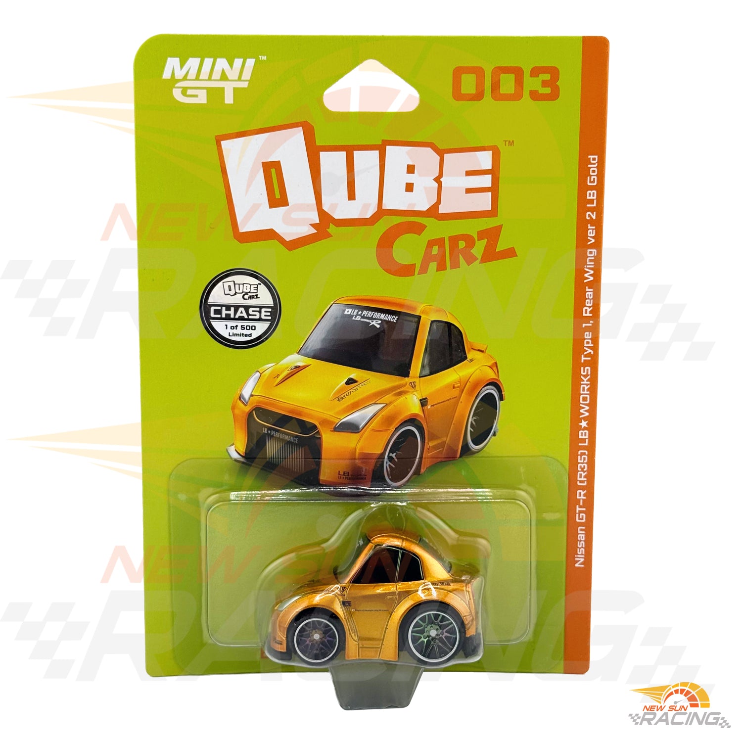 MINI GT QZO0101 QUBE CARZ Series 1 Liberty Walk QZ00301-BL Nissan GT-R ...