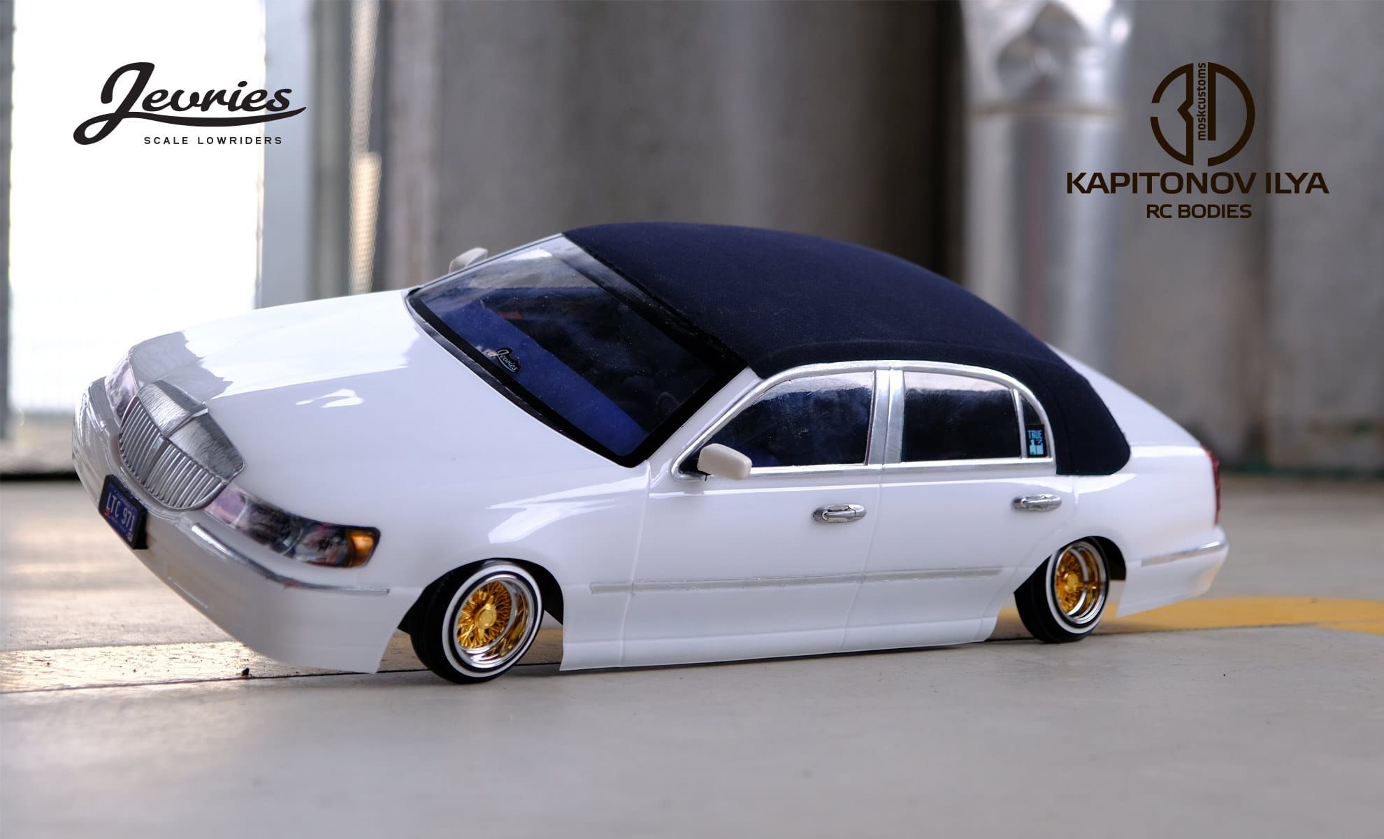 3DMoskCustoms Lincoln Town Car ’98 RC body Lowrider 1:10 – New Sun Racing