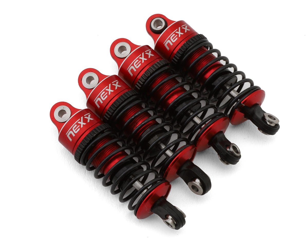 NX-470-R NEXX Racing Losi® NASCAR® Aluminum Oil-Filled Threaded Shocks ...