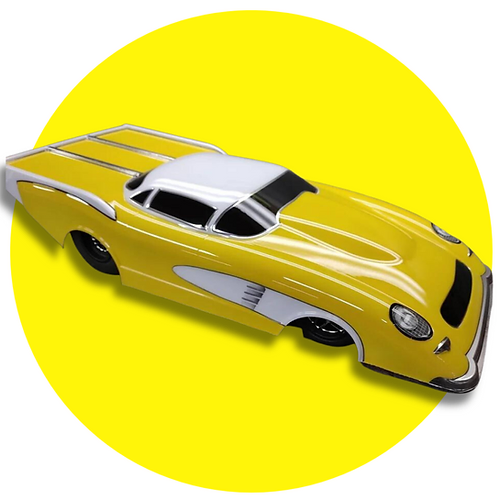 Shark Bodies - Chaos - Pro Mod Body - Clear – New Sun Racing