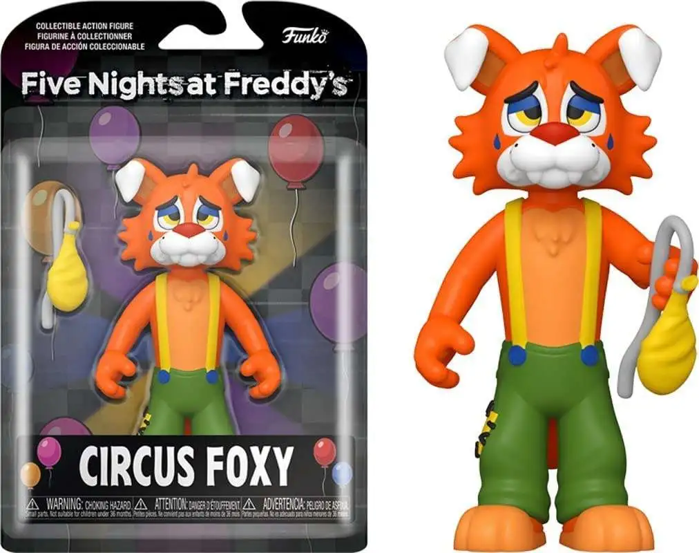 FU67623 FNAF Circus Foxy Figure – New Sun Racing