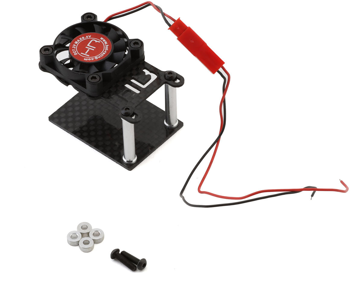 HRESC303G01 ESC Cooling Fan w/Adjustable Carbon Fiber Base – New Sun Racing