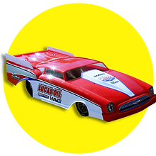 Shark Bodies - Freak Show - Pro Mod Body - Clear – New Sun Racing