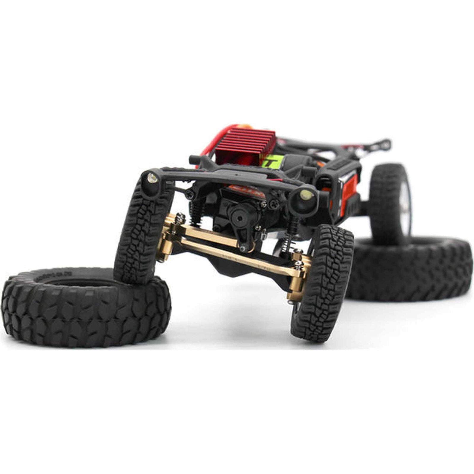 HRSXTY49H Brass Tight Tolerance Steering Link Set, 1/30 Axial SCX30 ...