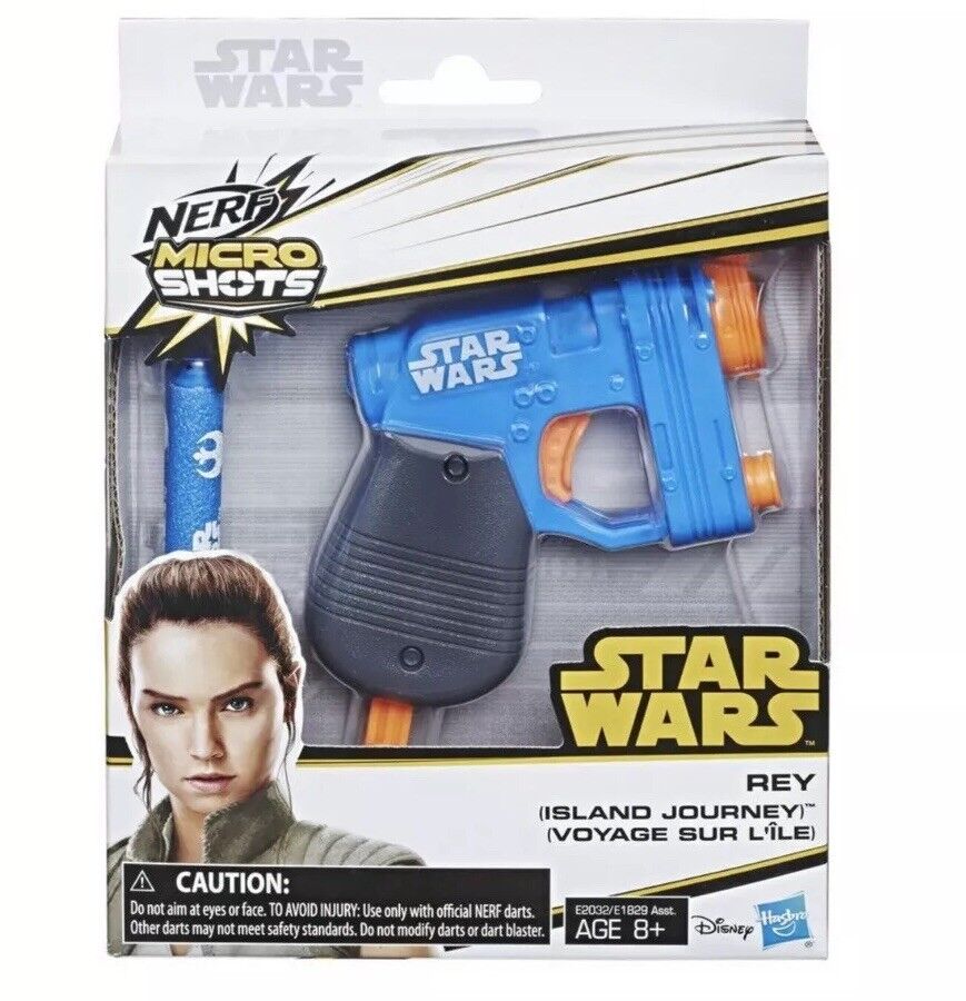 NERF67615 MicroShots-Star Wars Rey – New Sun Racing