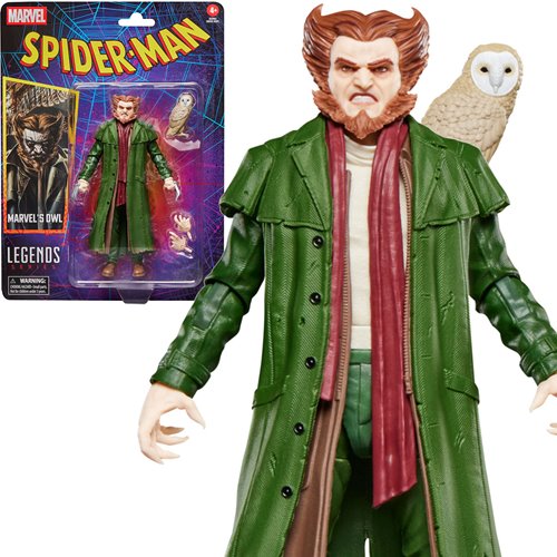 G2355 Marvel Legends Spider-Man Retro Marvel's Owl 6-Inch Figure – New ...