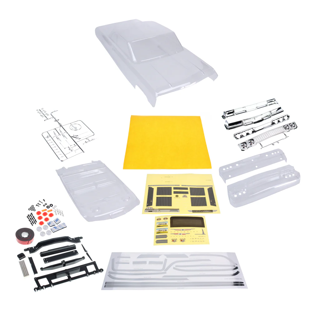 RER37444 63' Impala Body Kit (Clear)(1kit) – New Sun Racing
