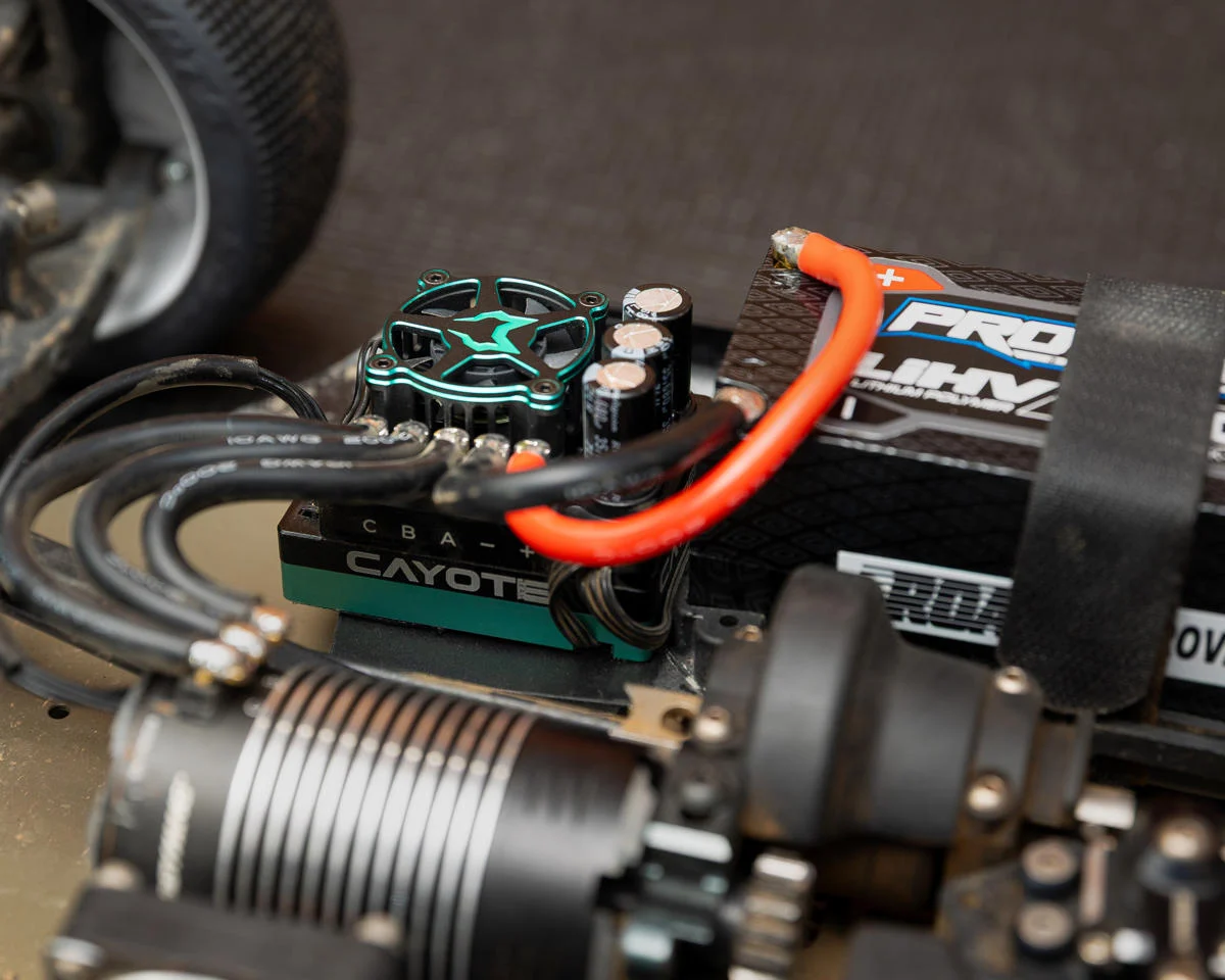 CYEA10802 Cayote Crest 8 EVO 1/8 200A Sensored Brushless ESC w/Bluetoo ...