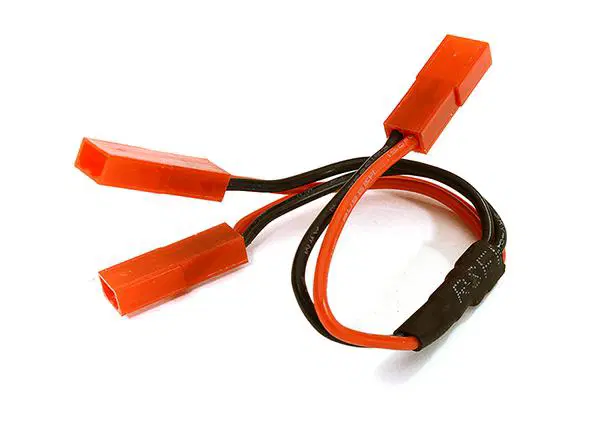 INTC28511 Y-Type 1-to-2 JST 2 Pin Plug Wire Harness Conversion – New ...