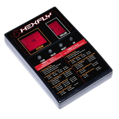 Hexfly ESC Program Card – New Sun Racing