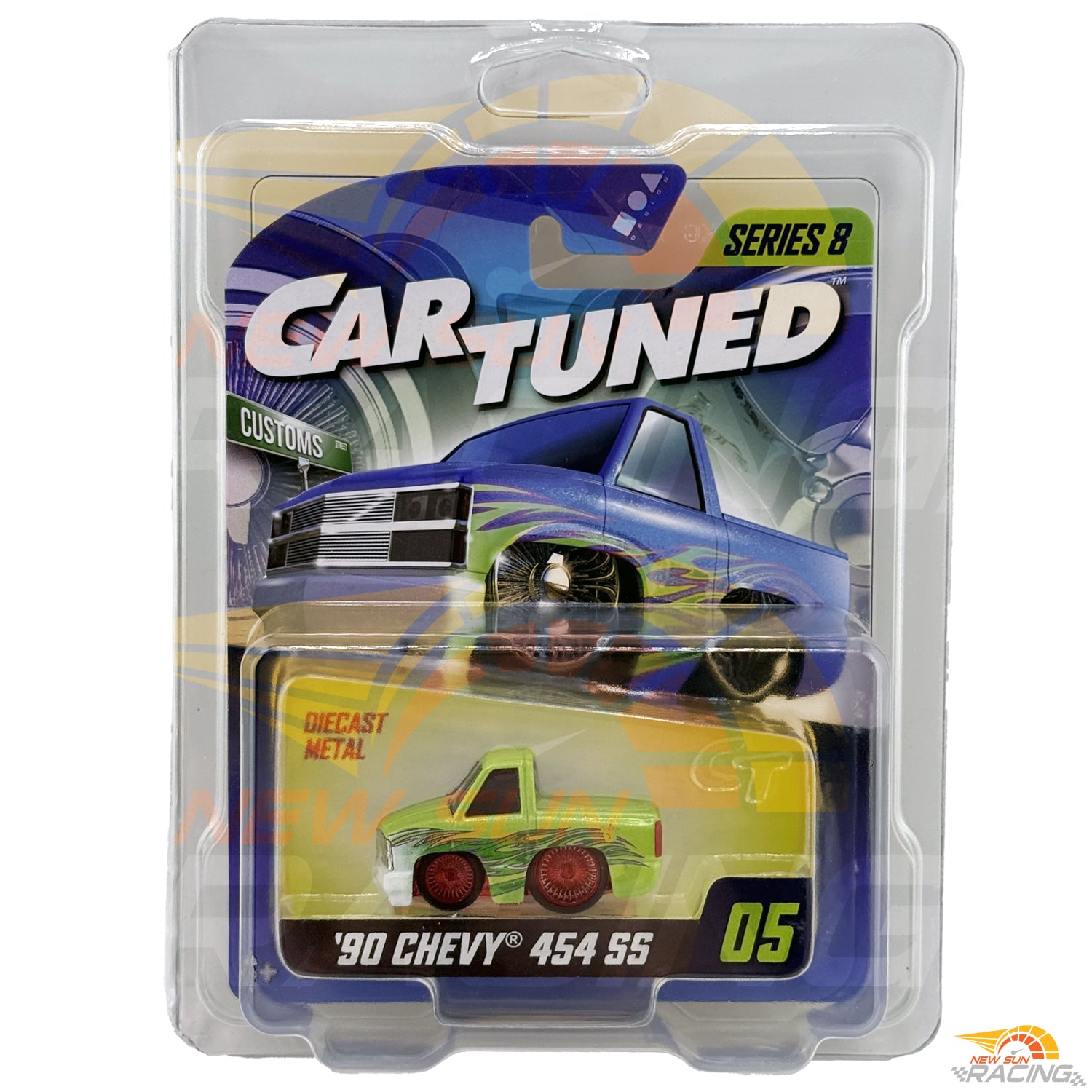 CarTuned 1:64 596905 CarTuned Series 8 -1990 Chevy 454 SS Pick-Up (Gre ...